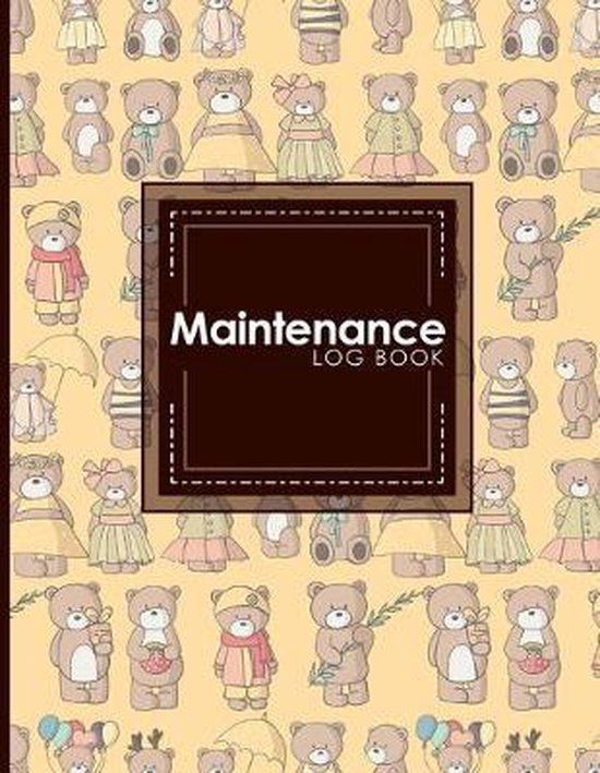 Maintenance Log Books- Maintenance Log Book, Moito Publishing ...