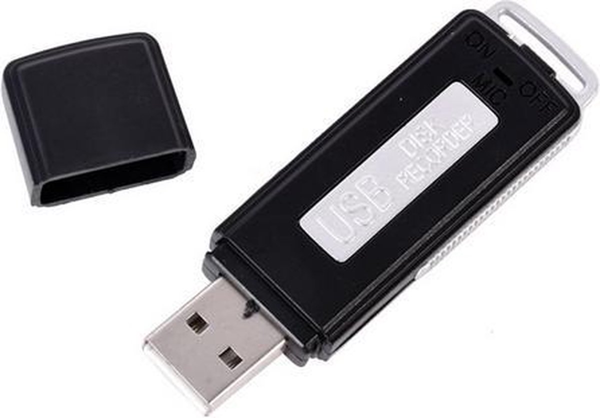 bol.com | USB stick 8GB met Voice Recorder (18 uur opnemen) Opname ...