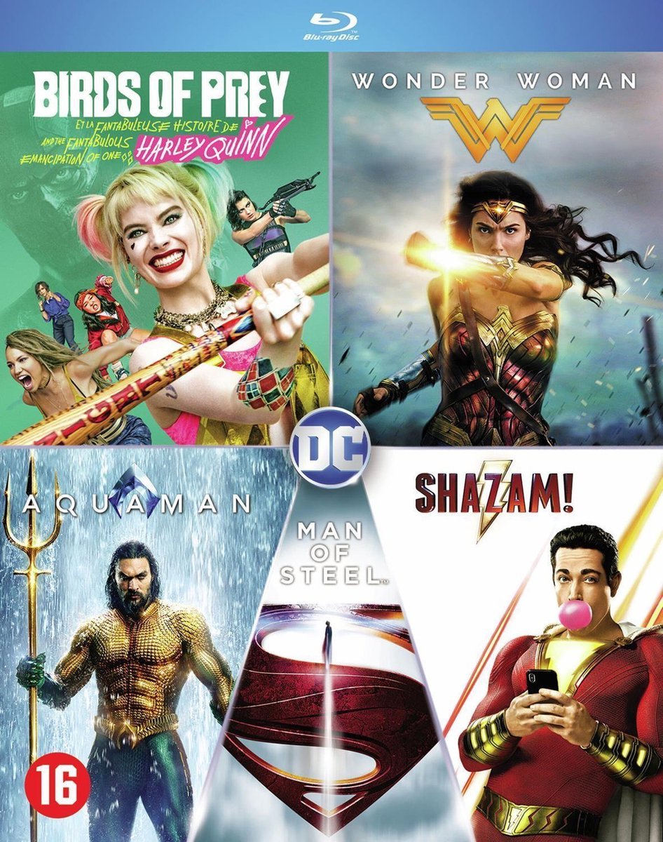DC Comics Movie Box (5 Films) (Blu-ray) (Blu-ray), Jason Momoa | Dvd's ...