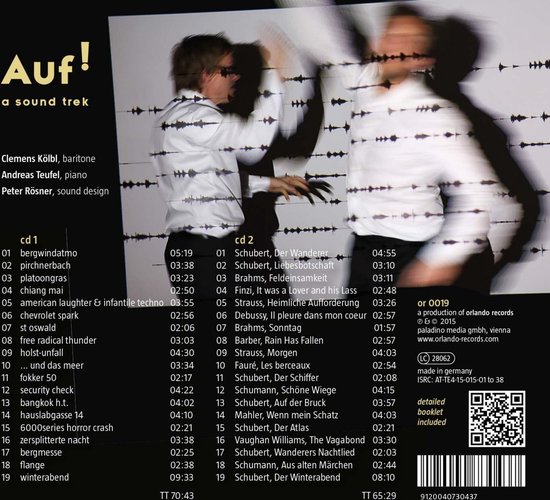 Clemens Kolbl & Andreas Teufel - Auf! A Sound Trek (2 CD), Andreas Teufel | Muziek | bol