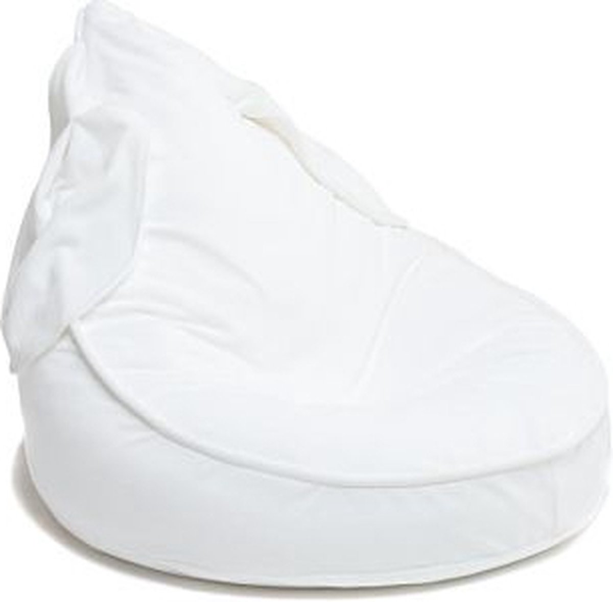 Kinder Zitzak Beanbag Bunny Kinderkamer Velvet White Wigiwama - Zitzak ...