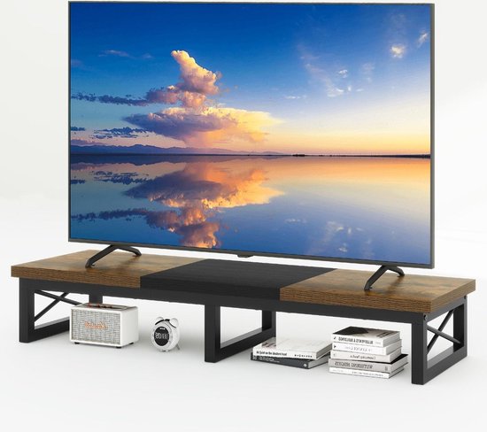 Grote 45 inch TV-verhoger voor 32-60 inch tv - Tafelblad korte tv ...