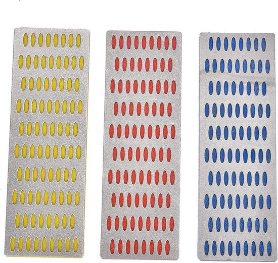 3 STUKS Diamanten slijpstenen - slijpgereedschap voor grof medium ...