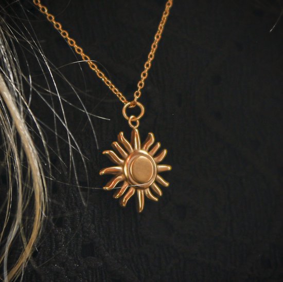 Marama - ketting Sunny Goud - 18K Gold Plating - damesketting ...
