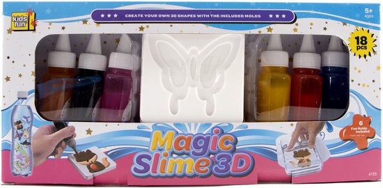 Magic Slime 3D 18-delig | bol