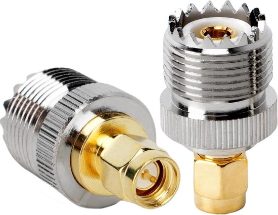 SMA UHF-adapter - SMA naar UHF SO239 - Voordelen voor radioapparatuur ...