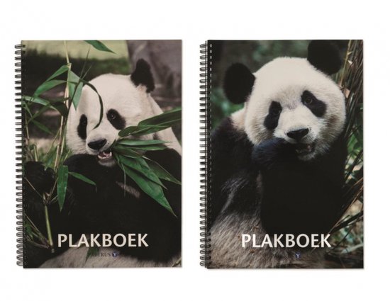 Plakboek Papyrus panda 23x33cm 20vel | bol