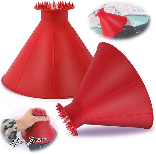 Mrs. Jones IJskrabber voor de auto 2 stuks rond met ronde trechter 360 ...