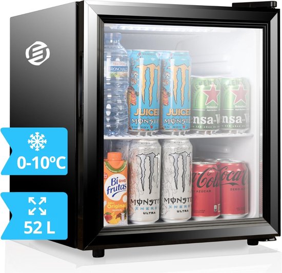 Equivera Mini Fridge for Drinks - Kleine Koelkast - Mini Koelkasten ...