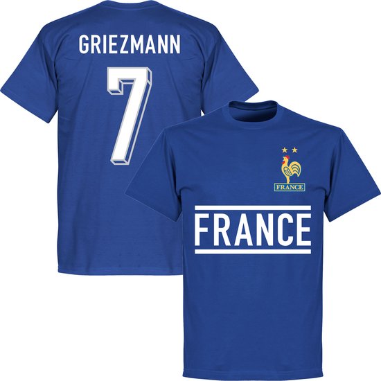 Frankrijk 2024 Griezmann 7 Team T-Shirt - Blauw - XL | bol