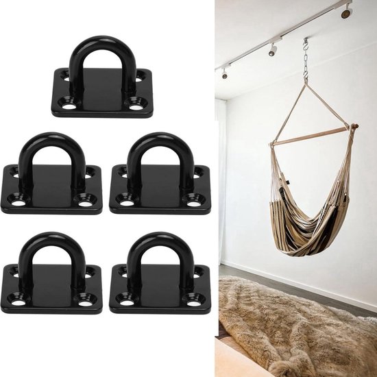 Muuranker Roestvrijstalen plafondhaak 5 stuks - verdikte versterkte ...