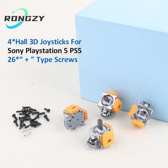Hall Effect Sticks voor PS5-controller - anti-stickdrift 3D-joystick ...