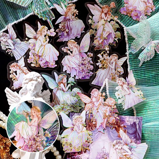 Scrapbook-accessoires stickers - 90 stuks meisjes vintage sneeuwgel ...