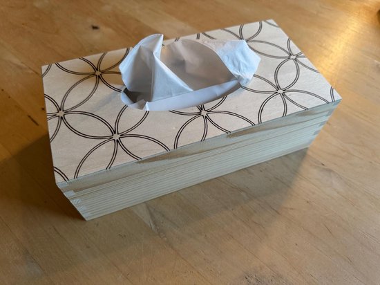 Tissuebox - Tissuedoos - Tissues - Tissuebox houder - Artistieke omdoos ...