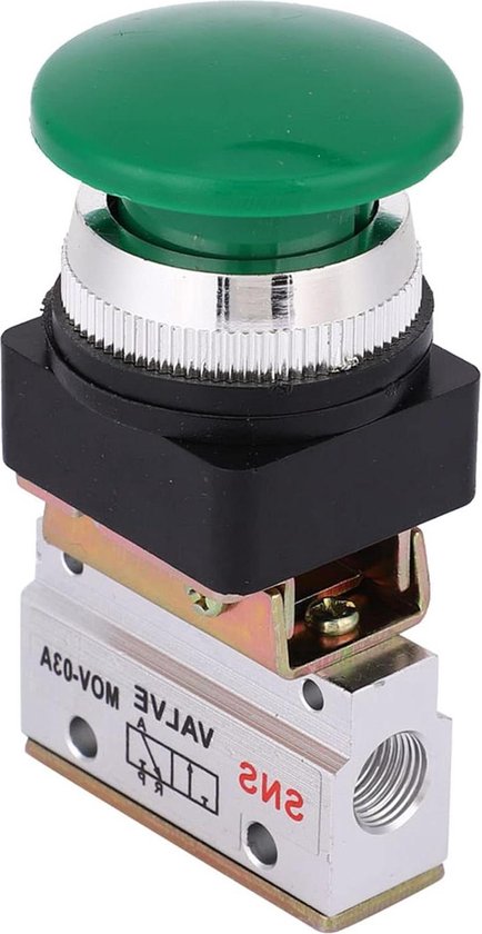 Pneumatische mechanische klep 2-standen 3-weg MOV-03A G1 / 8 "PT -... | bol
