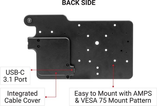 ModTek Dock en Hardcase bundel voor Lenovo Tab K10 TB-X6C6F | bol