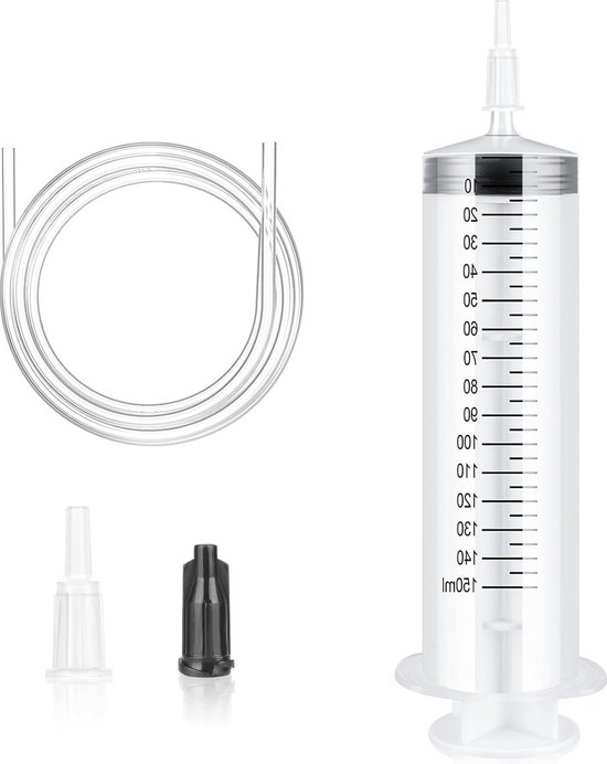 150ml Liquid Measuring Syringe With Transparent Catheter - Refilling ...