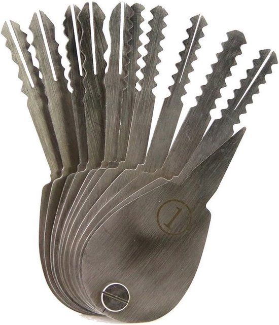 Opvouwbare Auto Lock Opener - 20-delige Dubbelzijdige Lock Pick Set ...