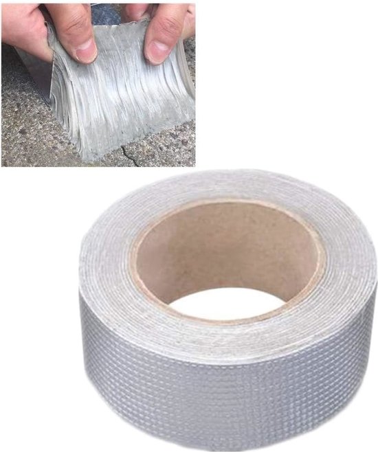 Waterdichte Butyl Rubber Aluminium Foil Tape voor Reparaties, Lektape ...