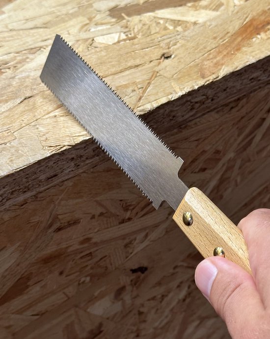 FAMEX 5512 Japanse zaag Ryoba Mini, 120mm, 22 TPI, Handzaag, houtzaag ...