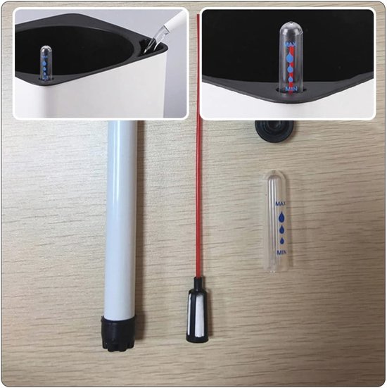 Waterniveau-indicator voor bloempotten - 2 stuks waterpeilmeter voor ...