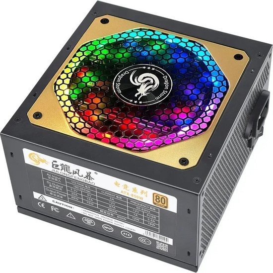 Julongfengbao - Voeding - Interne voeding - Voor Gaming Desktop ...