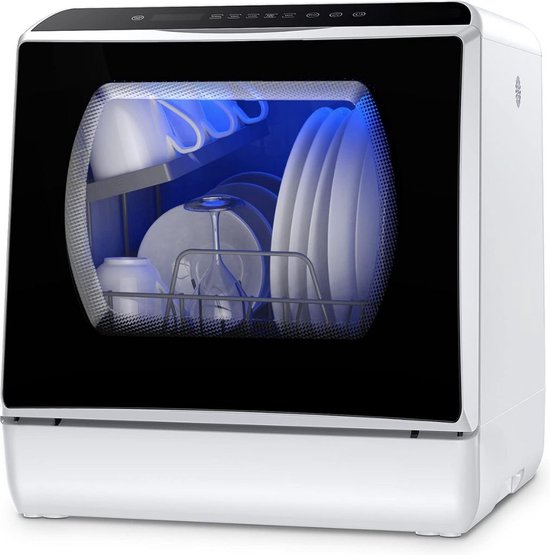 White-Label® Mini Vaatwasser - Vrijstaande Vaatwassers - Kleine ...