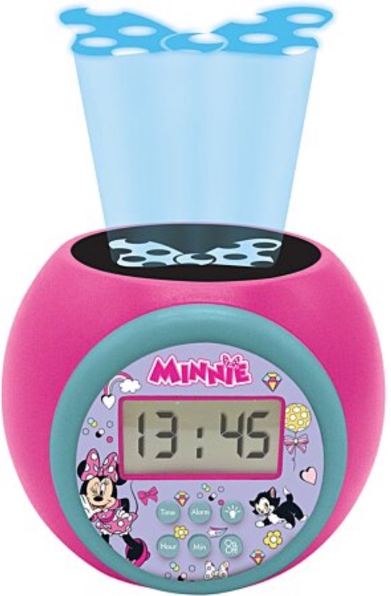 Minnie Mouse Projector wekker - met timer | bol