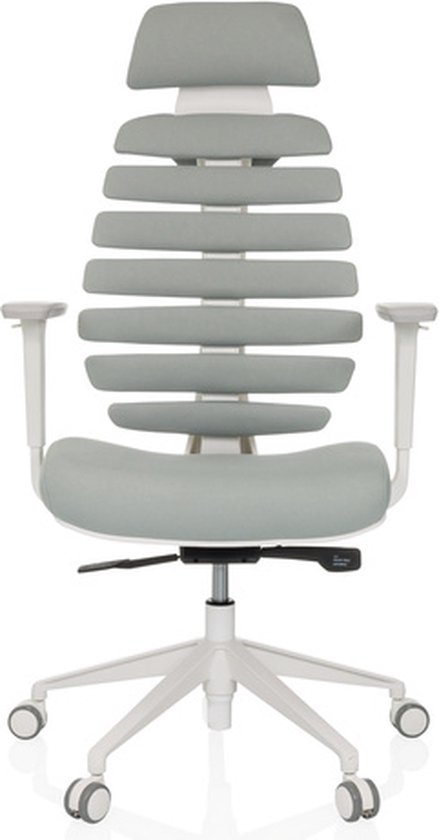ERGO LINE W | Stof - Professionele bureaustoel Moondust | bol