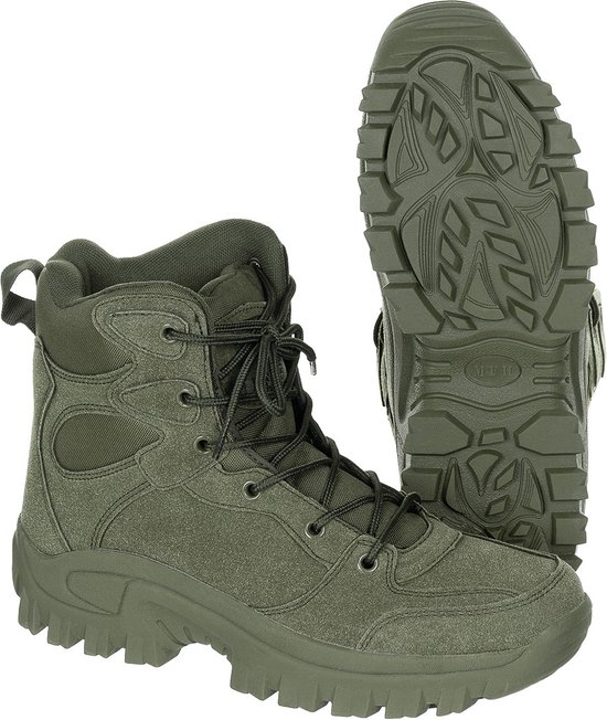 MFH Commando boots halfhoog, groen | bol