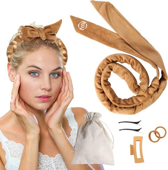 Equivera Heatless Curls - Heatless Curls - Haarstyling - Krullen Zonder ...