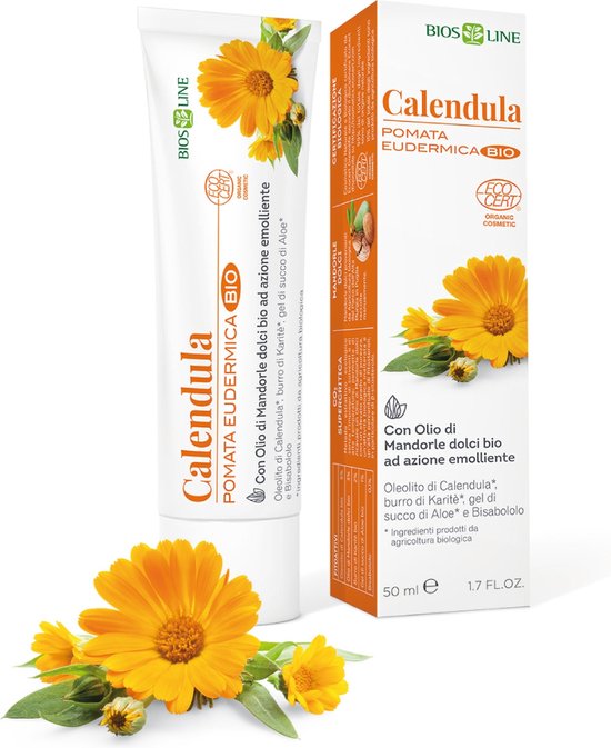 Calendula Biologische Eudermische Zalf 50 ml | BiosLine | bol