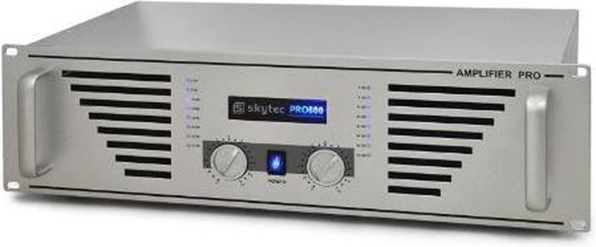 Skytec 600 Pa DJ PA-versterker 2x 300 W RMS | bol.com