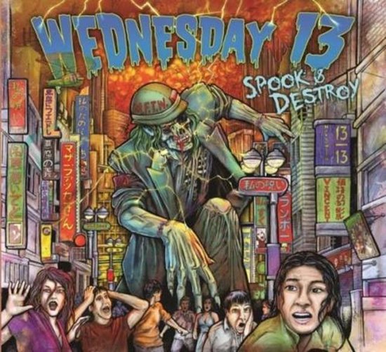 Wednesday 13 - Spook And Destroy (CD), Wednesday 13 | Muziek | bol