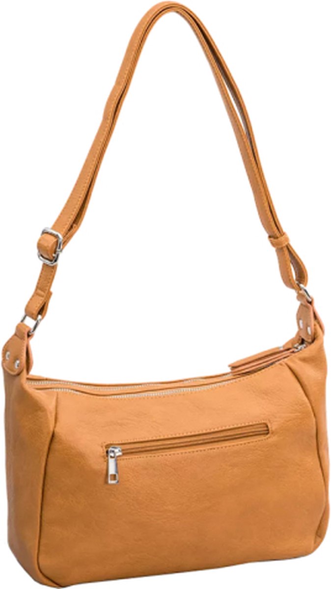 Puccini Medium Schoudertas / Crossbody Tas Dames - Diana - Geel | bol.com