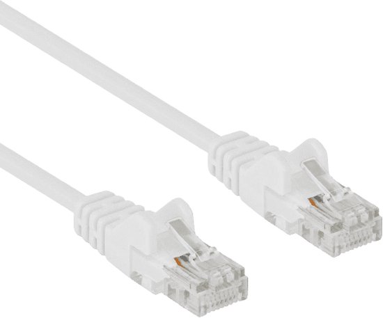 Cat 5e | U/UTP | Netwerkkabel | Patchkabel | Internetkabel | 1 Gbps | 5 meter | Wit |... | bol.com