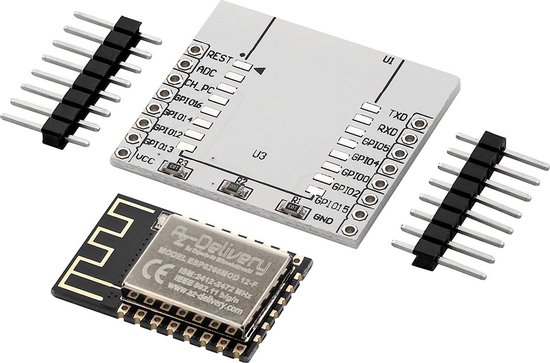 AZDelivery ESP8266 ESP-12F Verbeterde Versie naar ESP-12E WLAN WIFI Module compatibel... | bol