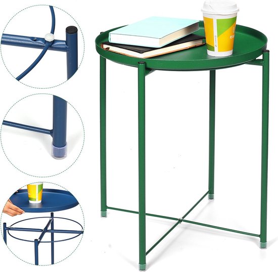 Salontafel - Nordic Style - Metaal - Stevig - Bijzettafel - Office ...