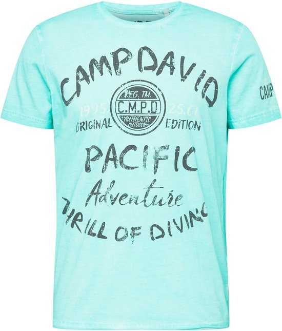 Camp David shirt Lichtgrijs-M | bol.com