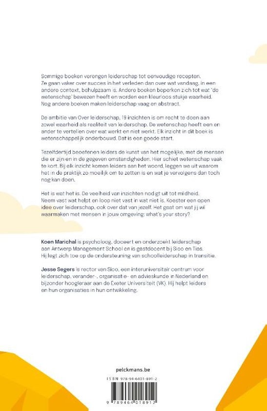 Over leiderschap, Jesse Segers | 9789464018912 | Boeken | bol