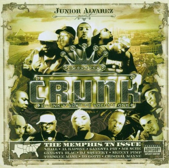 Crunk Magazine, Vol. 1: The Memphis TN Issue, Various | Muziek | bol