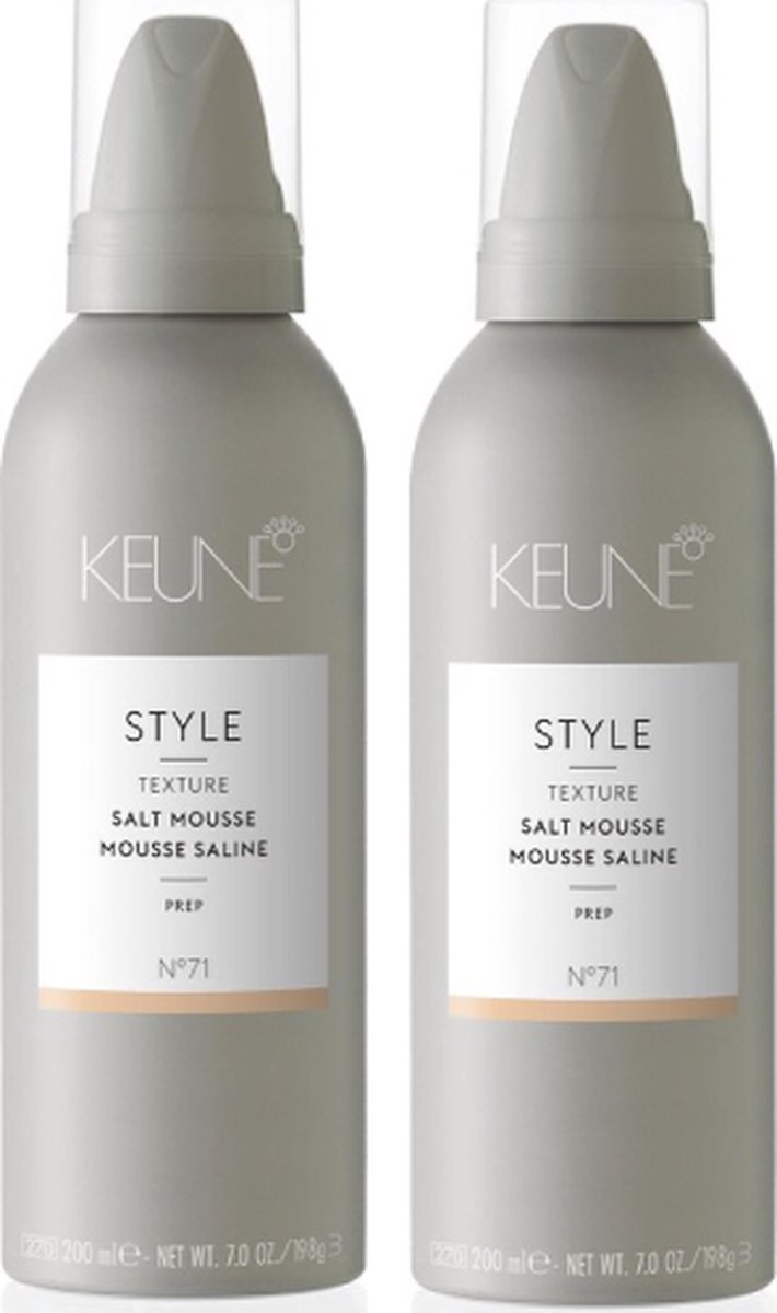 Keune - Style - Salt Mousse 2x 200ml | bol
