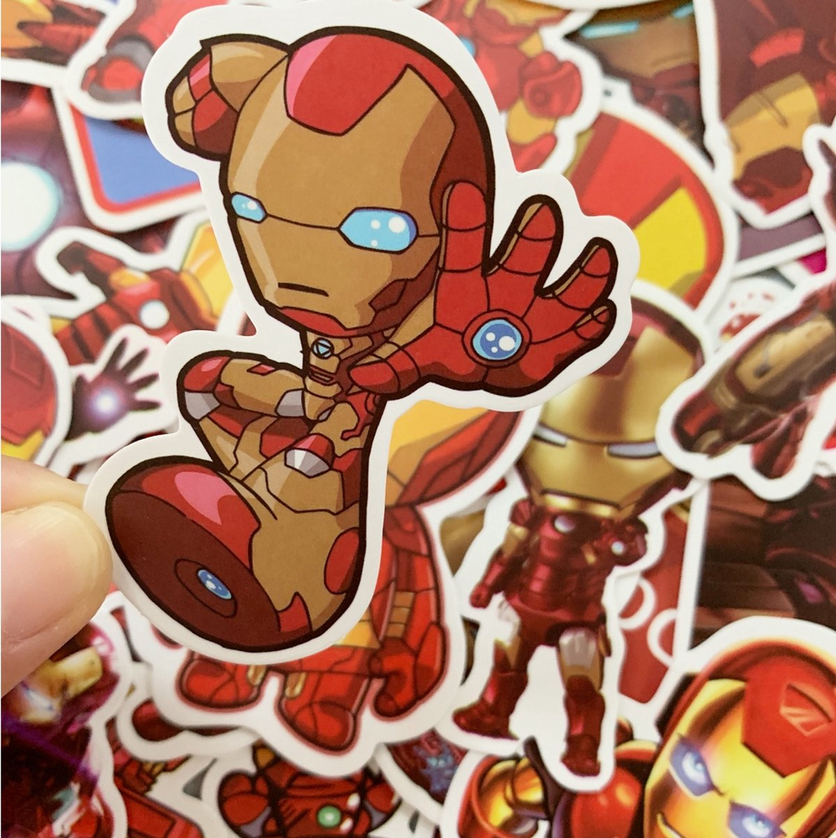Iron Man Stickers - Marvel Avengers - Superheld - set 35 stuks - Laptop ...