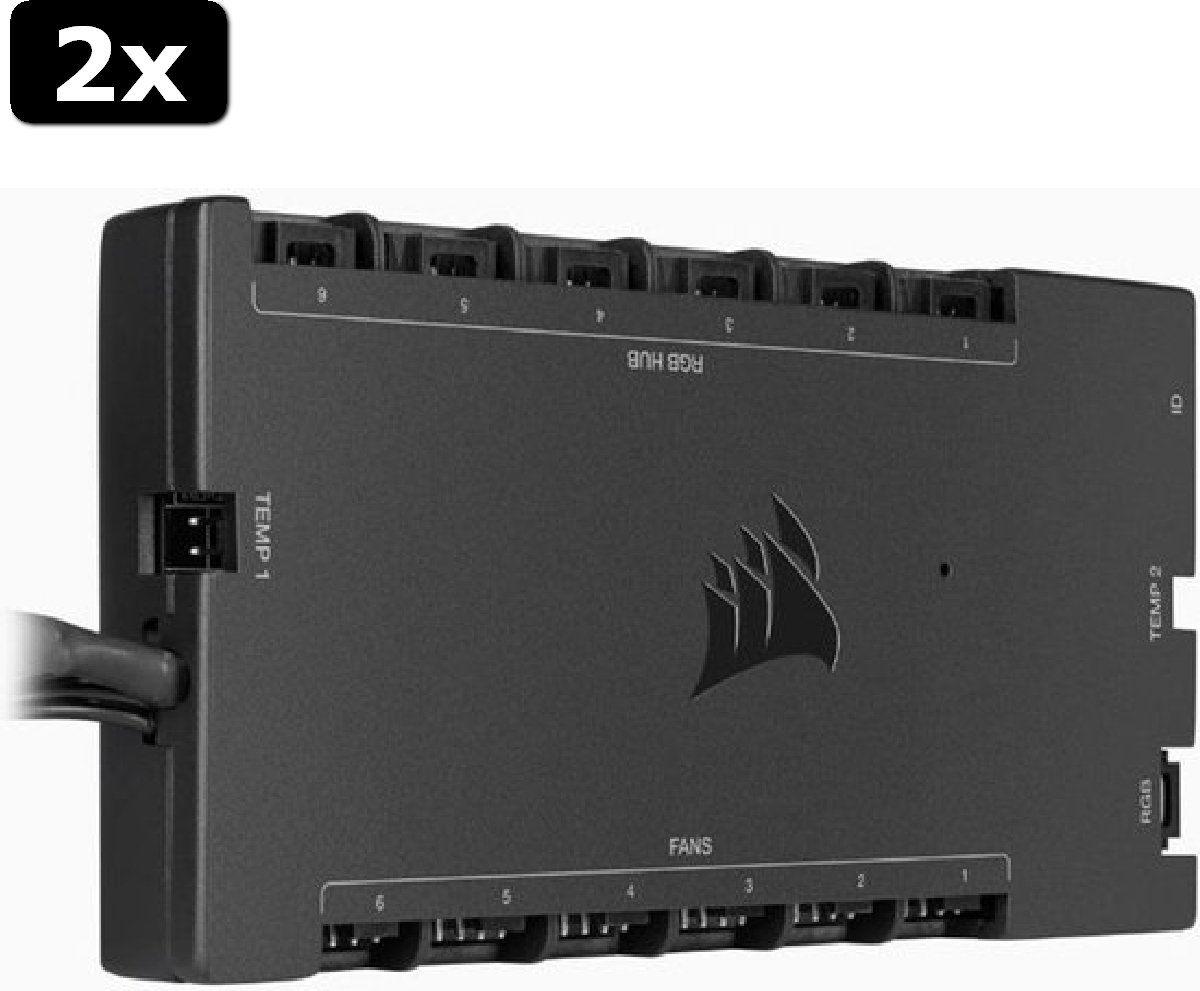 2x Corsair iCUE Commander Core XT | bol.com