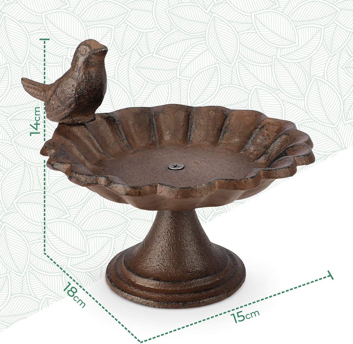 vogelbadje , drinkbad, vogelvoederplaats ,waterschaal / tuindecoratie ...