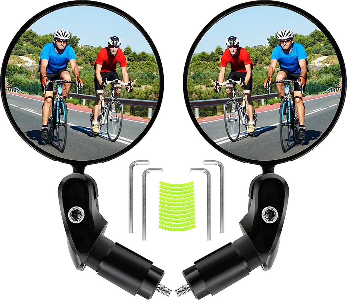 Fietsspiegel - Fietsspiegel op stuur - Bicycle Mirror - Duurzaam ...