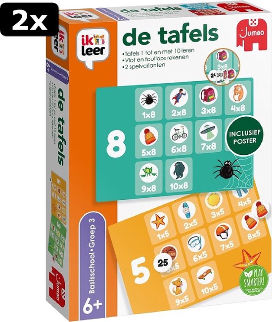 2x Ik Leer De Tafels | Games | bol.com