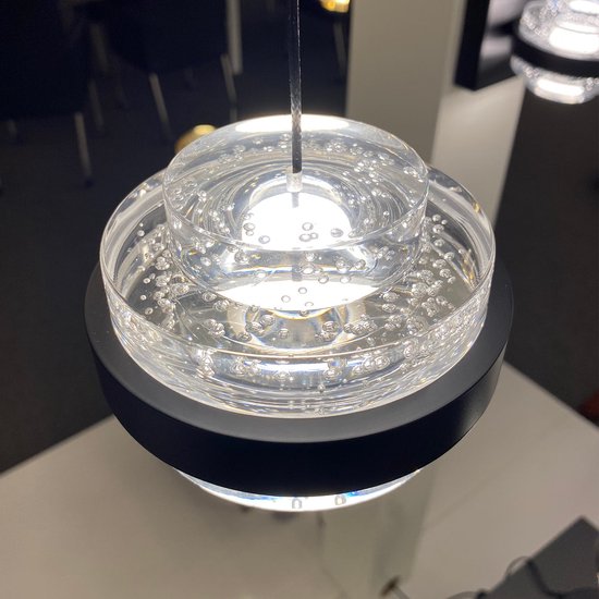 Highlight - Hanglamp Dynasty 1 lichts clear-zwart | bol.com