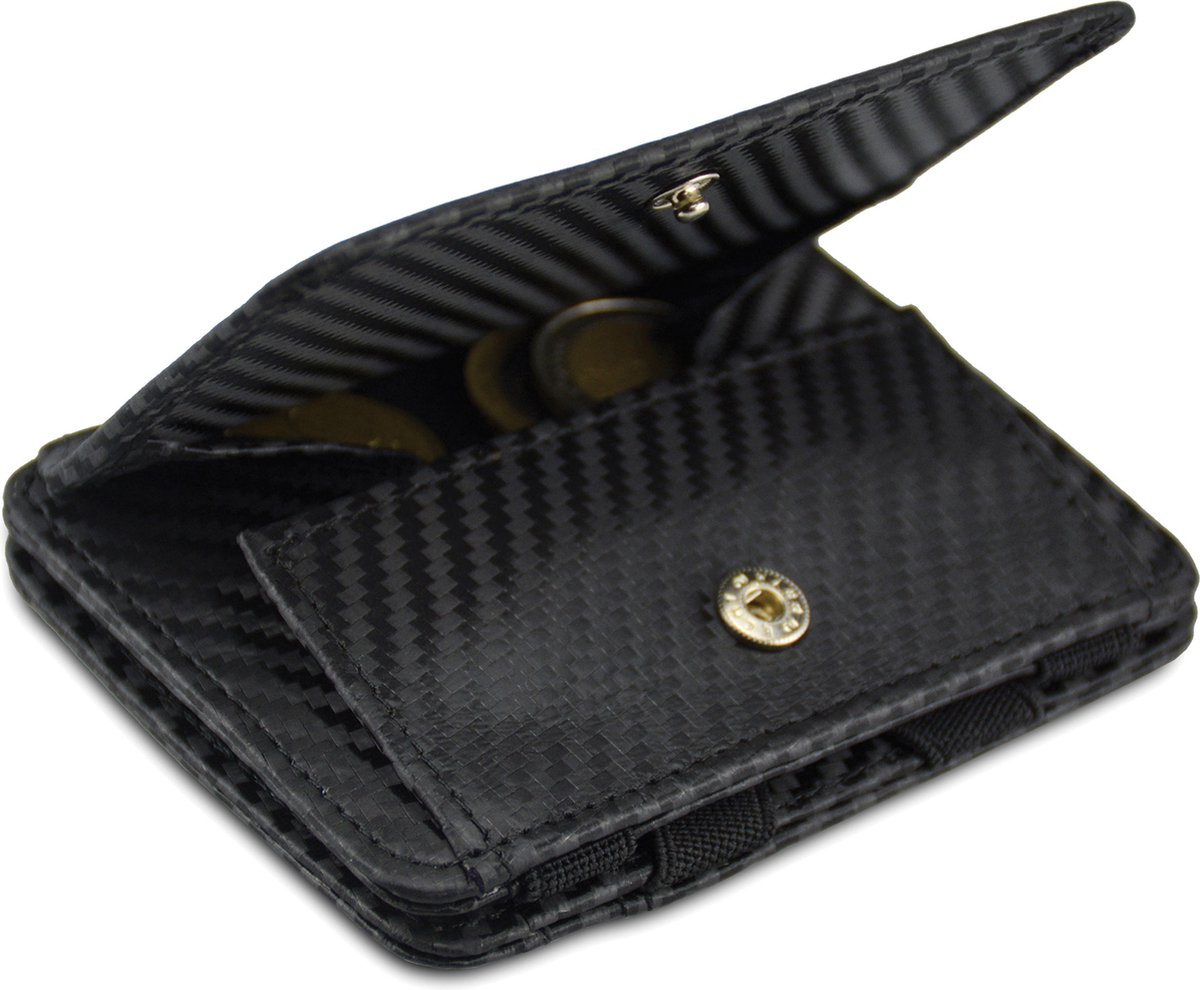 HUNTERSON - Portemonnee met Muntvak - Magic Coin Wallet RFID - Compact ...