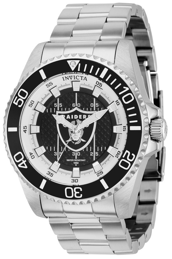 Invicta NFL - Las Vegas Raiders 36937 Montre à Quartz pour homme - 47 ...